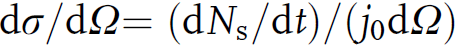 Differential cross section of total (elastic & inelastic) electron ...