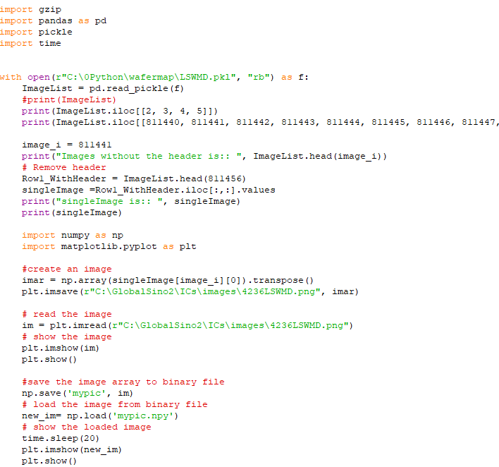 WM-811K semiconductor data sets