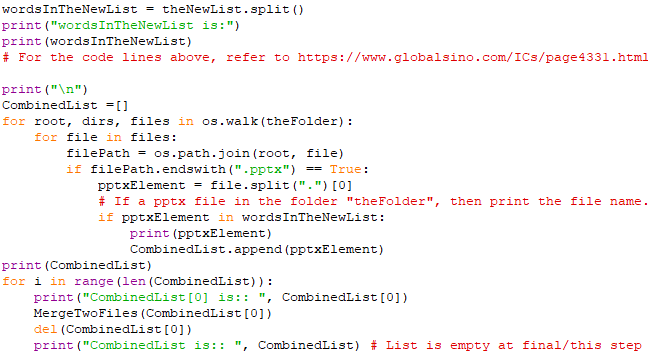 Merge/combine two pptx files into one