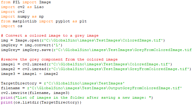 cv2.imshow() and "xyz"..imshow(), and cv2.imwrite()
