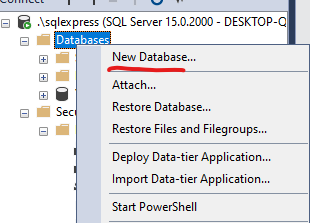 Access and use SQL Database on SSMS (Microsoft SQL Server Management Studio Express) with pyodbc