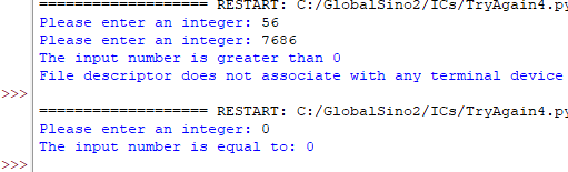 Except Oserror 