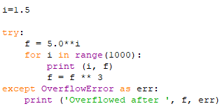 OverflowError (too large to store)