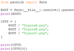 Get the current directory/folder path