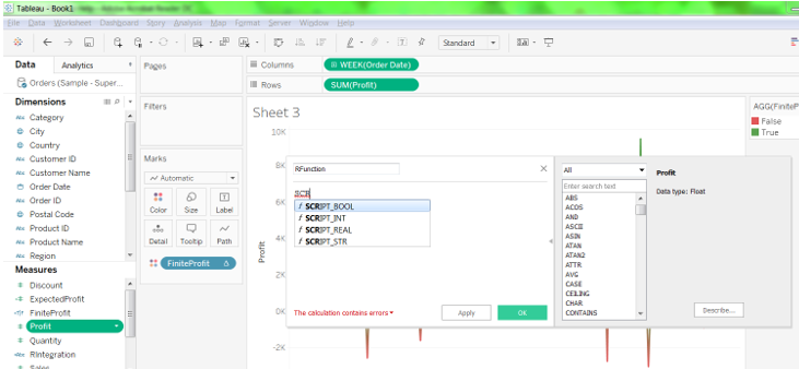 Tableau Integration with Python