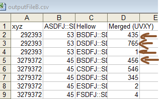 Data cleaning in csv files